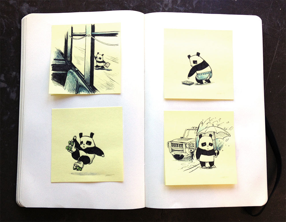 Giant Robot: Post-it Show - Ohraley