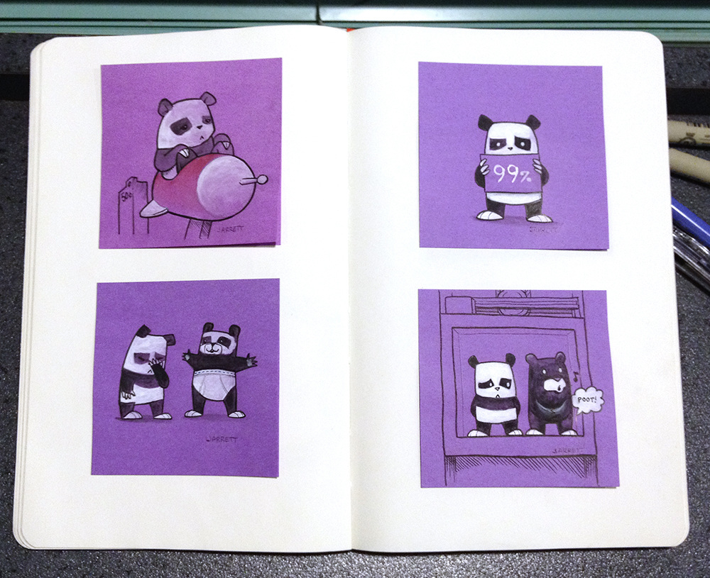 Giant Robot: Post-it Show - Ohraley