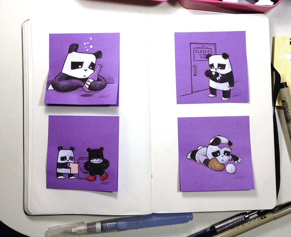 Giant Robot: Post-it Show - Ohraley