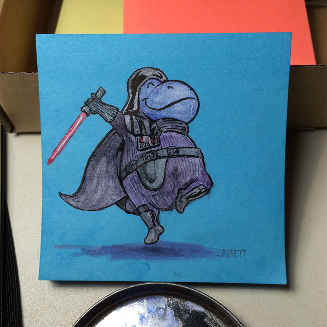 Giant Robot: Post-it Show - Ohraley