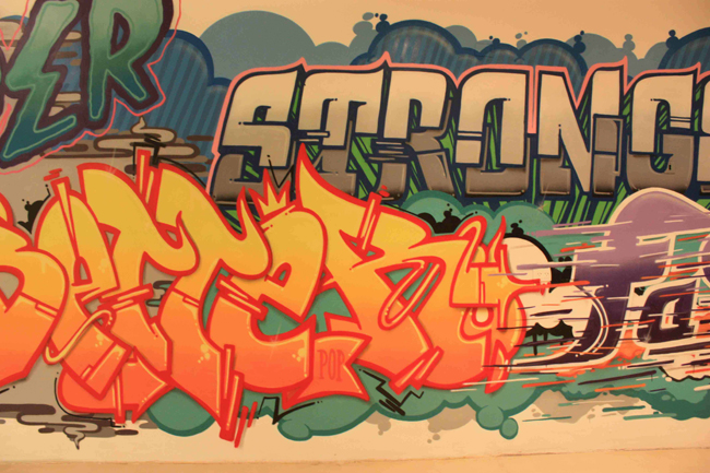 Daniel en letras graffitis - Imagui