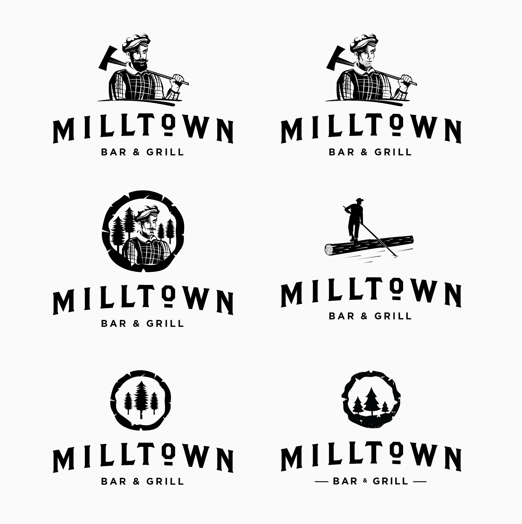 Milltown Bar & Grill - Mélanie Kimmett | Designer & Illustrator
