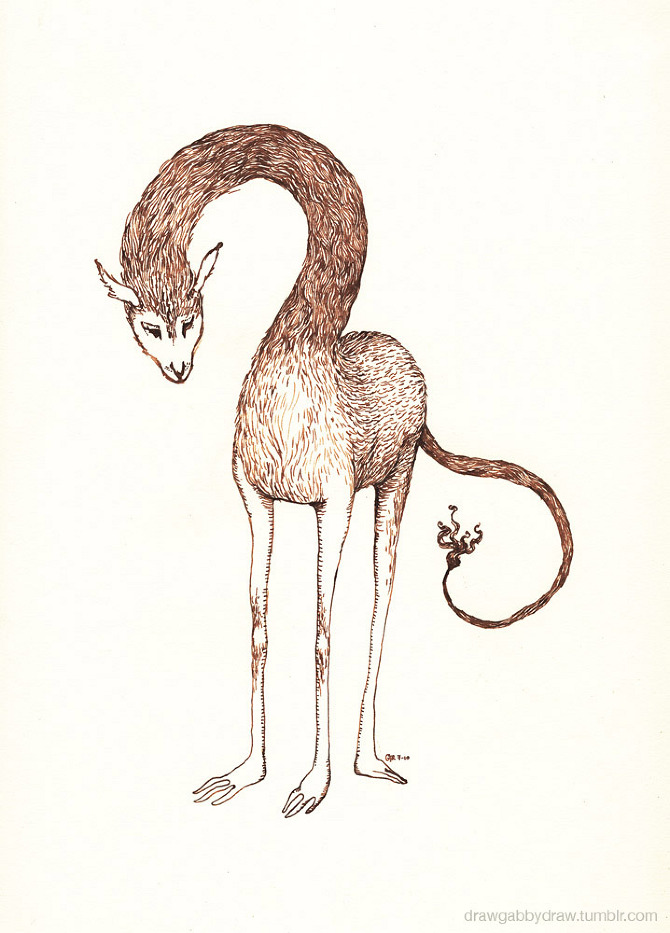 Pen & Ink - Gabrielle Rose