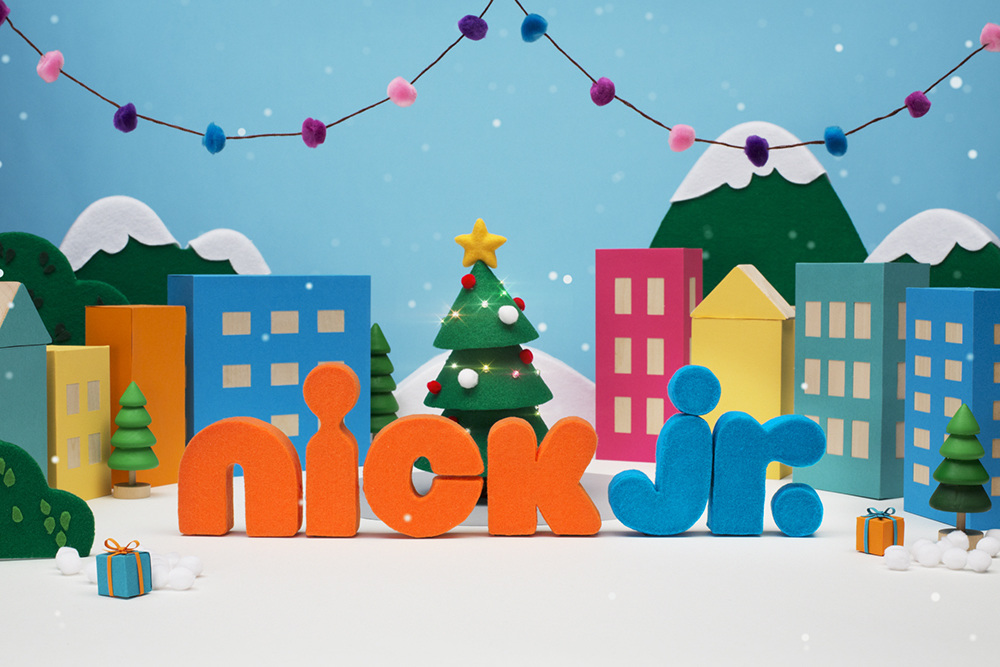 Nick Jr. Warm and Fuzzy Holiday 2015 - Art Direction + Design