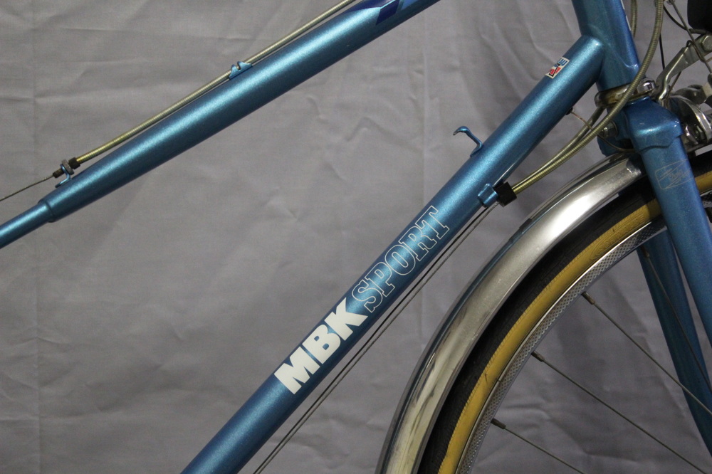 Randonneuse Vintage MBK Bleu - la grange aux vélos