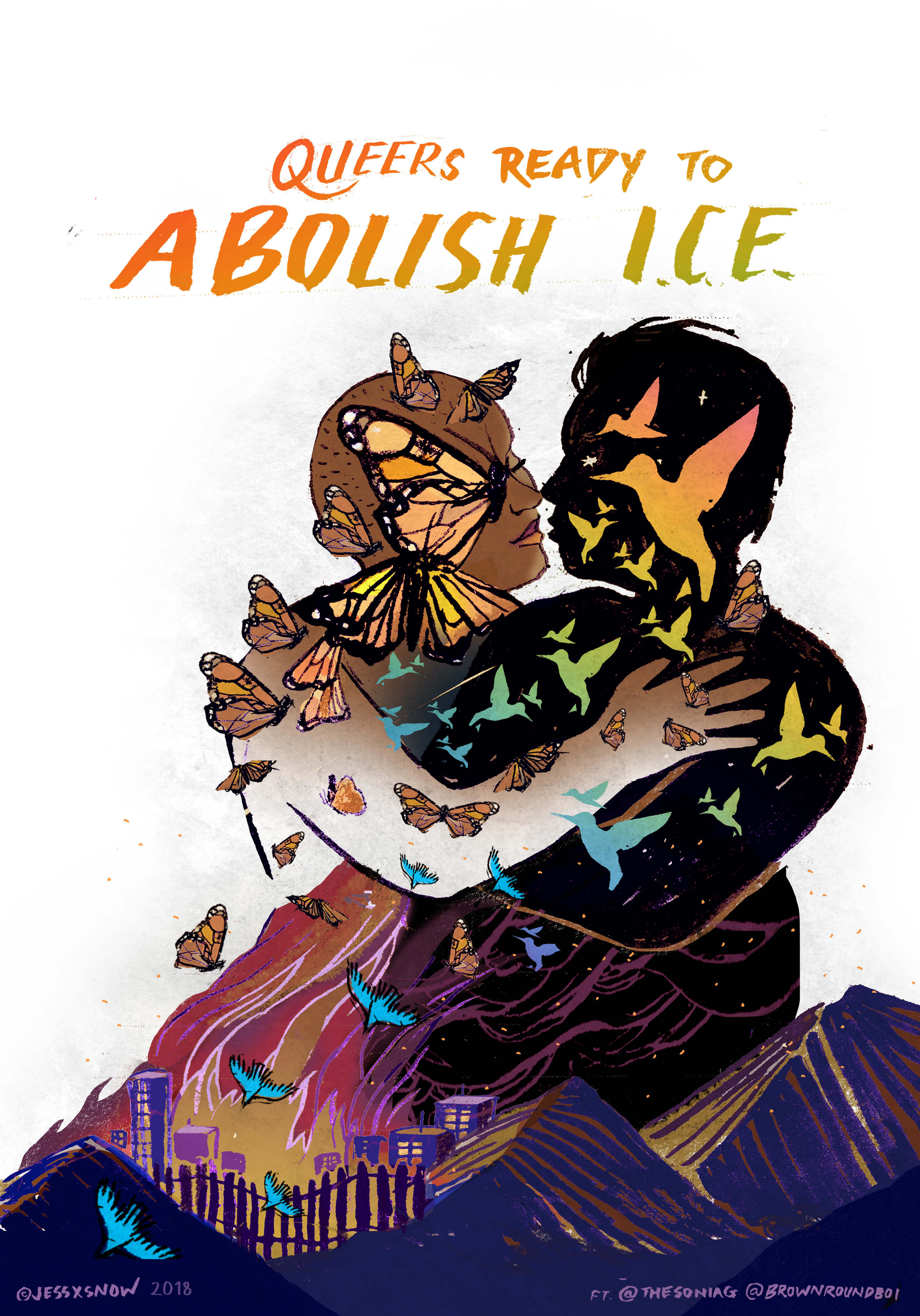 PROTEST ART - Jess X Snow