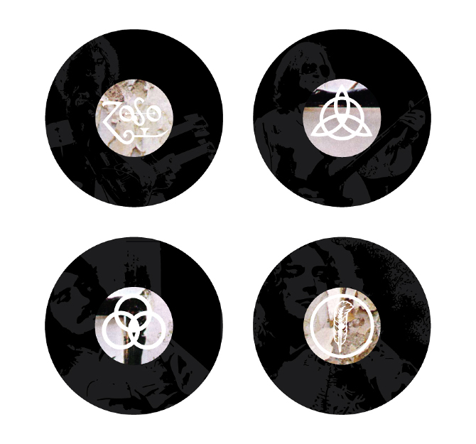 Led Zeppelin IV 40th Anniversary - Paweł Adamek Graphic Design