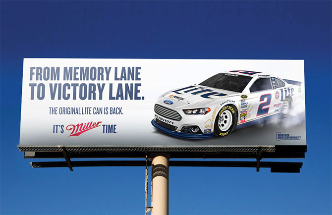 Tide Print / Miller Lite OOH - thenateripp.com