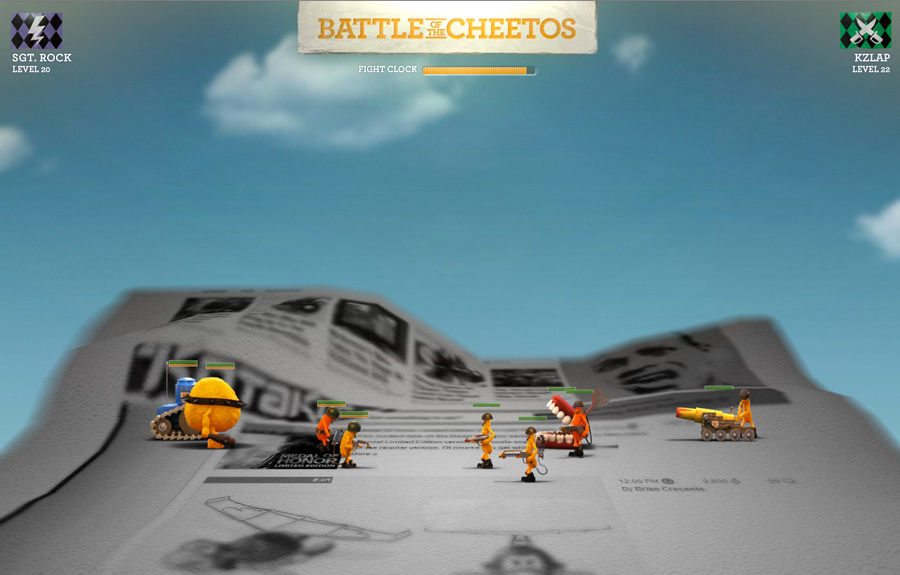 Battle of the Cheetos - Marc Sobier - Executive Creative Director