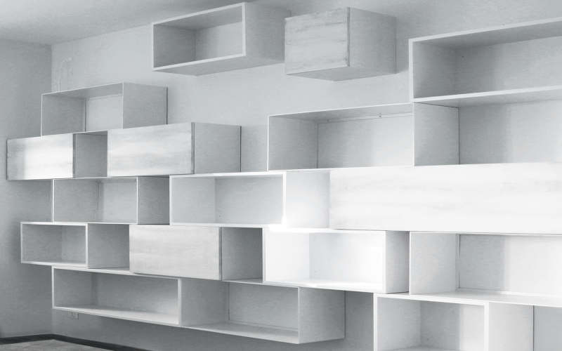 Fluid and Aluminium. Design, bookcases - raoul.gilioli