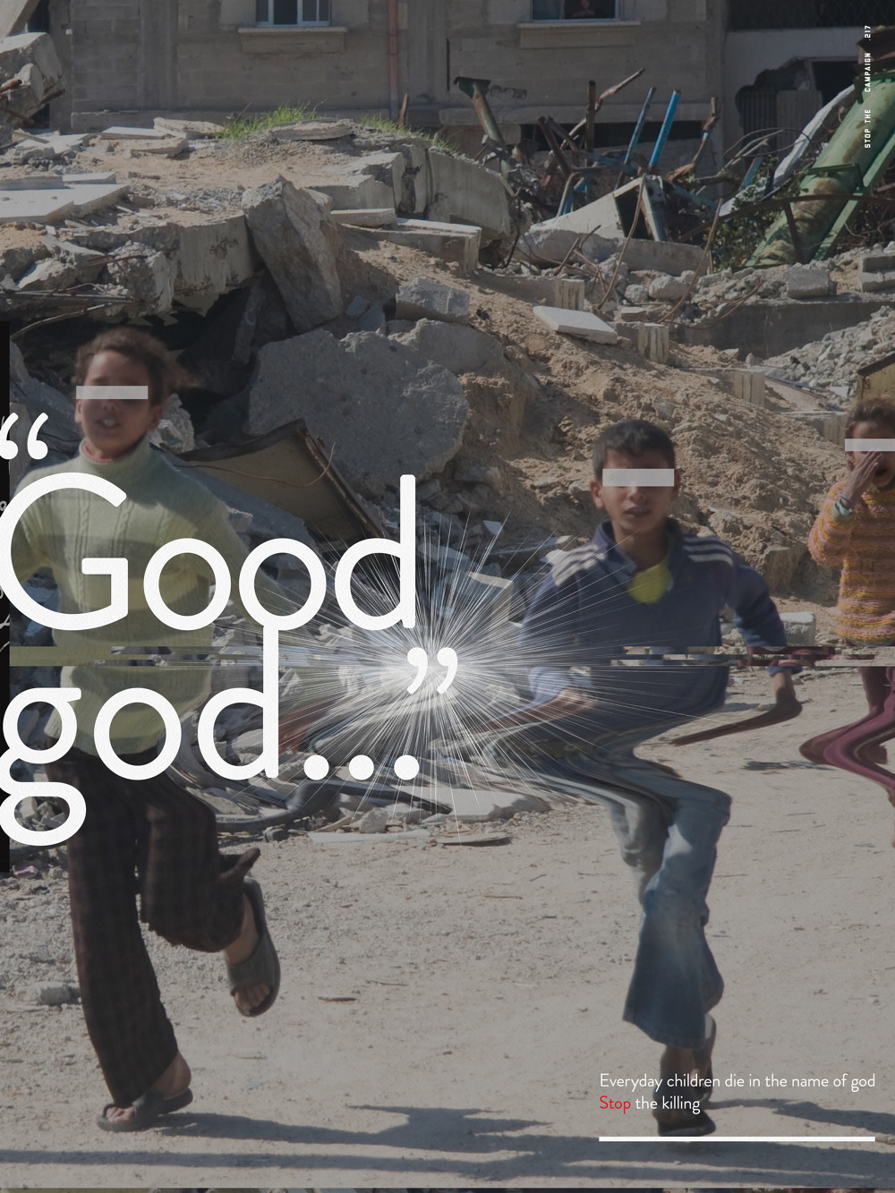 Good god - Stop The Campaign | A curated poster initiative | Thnk.