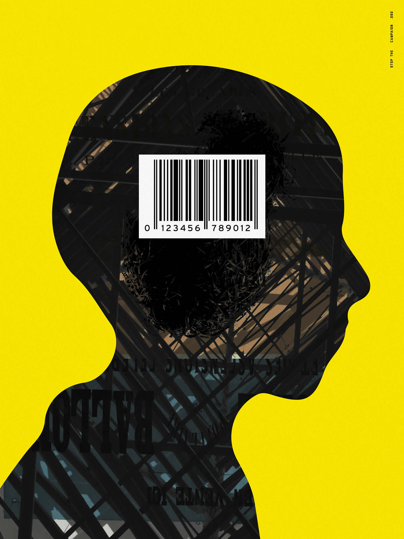 Bardcode - Stop The Campaign | A curated poster initiative | Thnk.