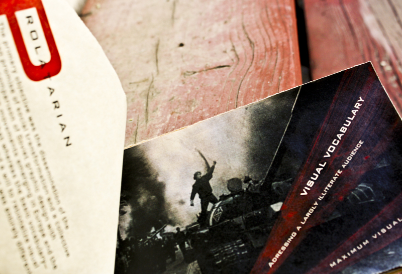 Constructivist Book Design - Perfect Disaster Design