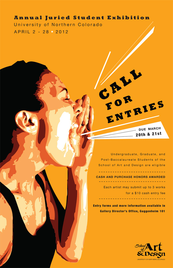 Call For Entries Poster - Perfect Disaster Design