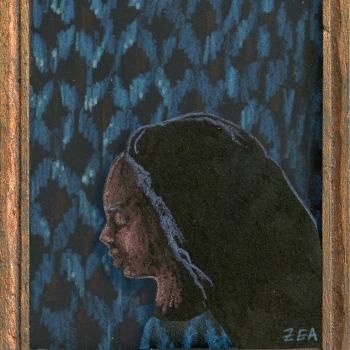 Snake - Blockprint - Zea Barker