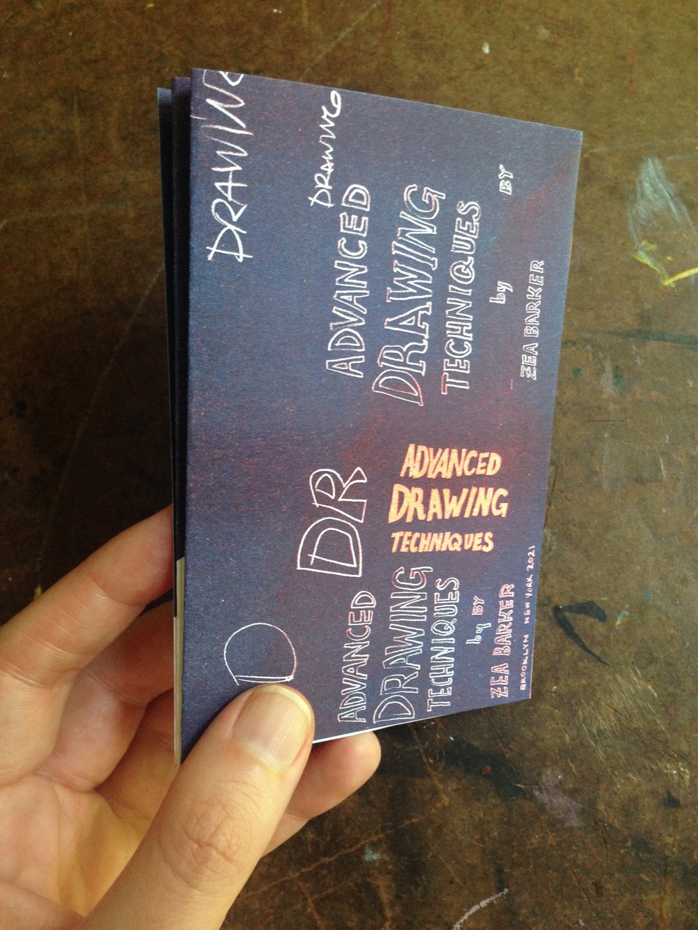 Advance Drawing Techniques Zine - Zea Barker