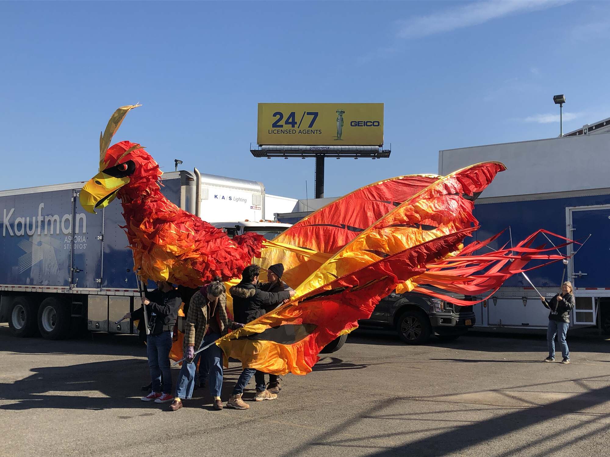 Phoenix Puppet - Zea Barker