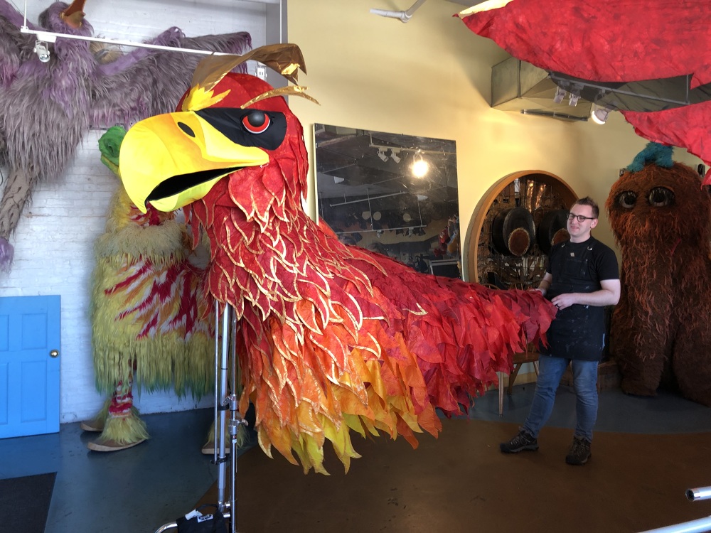 Phoenix Puppet - Zea Barker