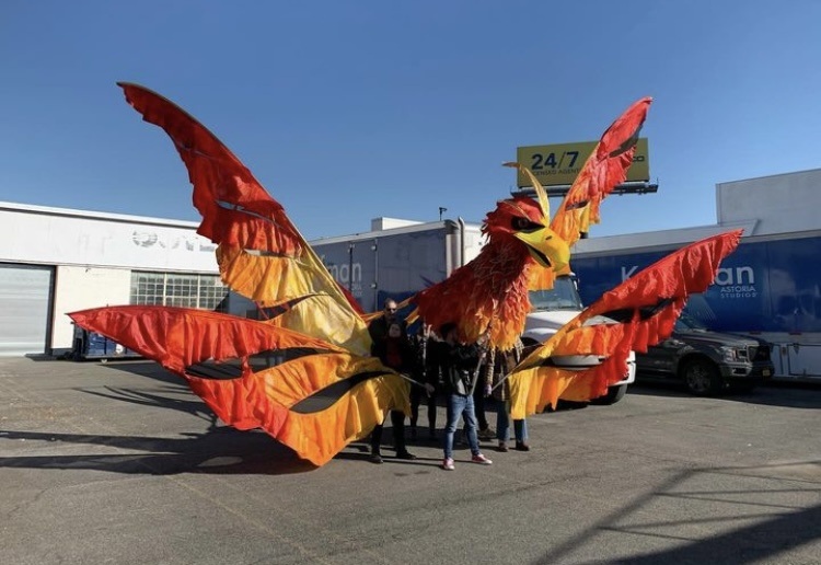 Phoenix Puppet - Zea Barker