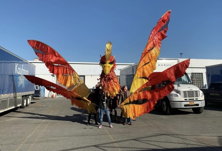 Phoenix Puppet - Zea Barker