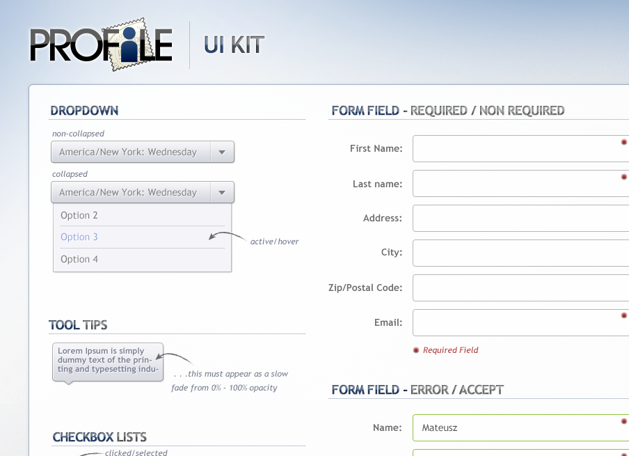 ONS - SSO/Profile UI - justinmercalde.com