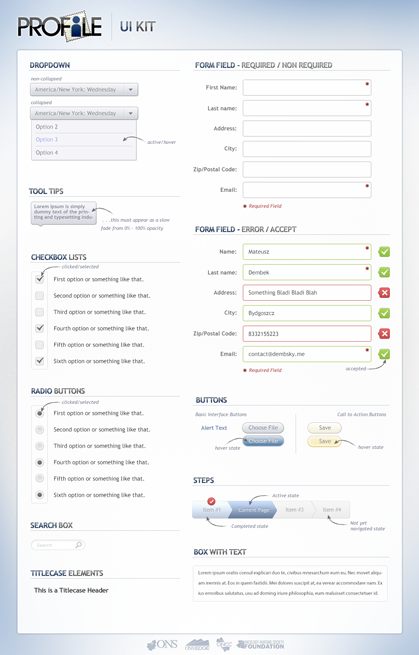 ONS - SSO/Profile UI - justinmercalde.com