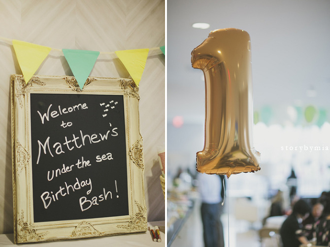 Baby Matthew's 1st birthday party - storybymia