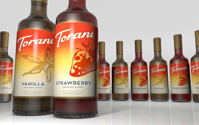 Torani: packaging system - Cris Logan