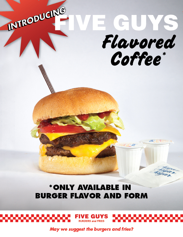 Five Guys - Kate Cochrane - Art Director