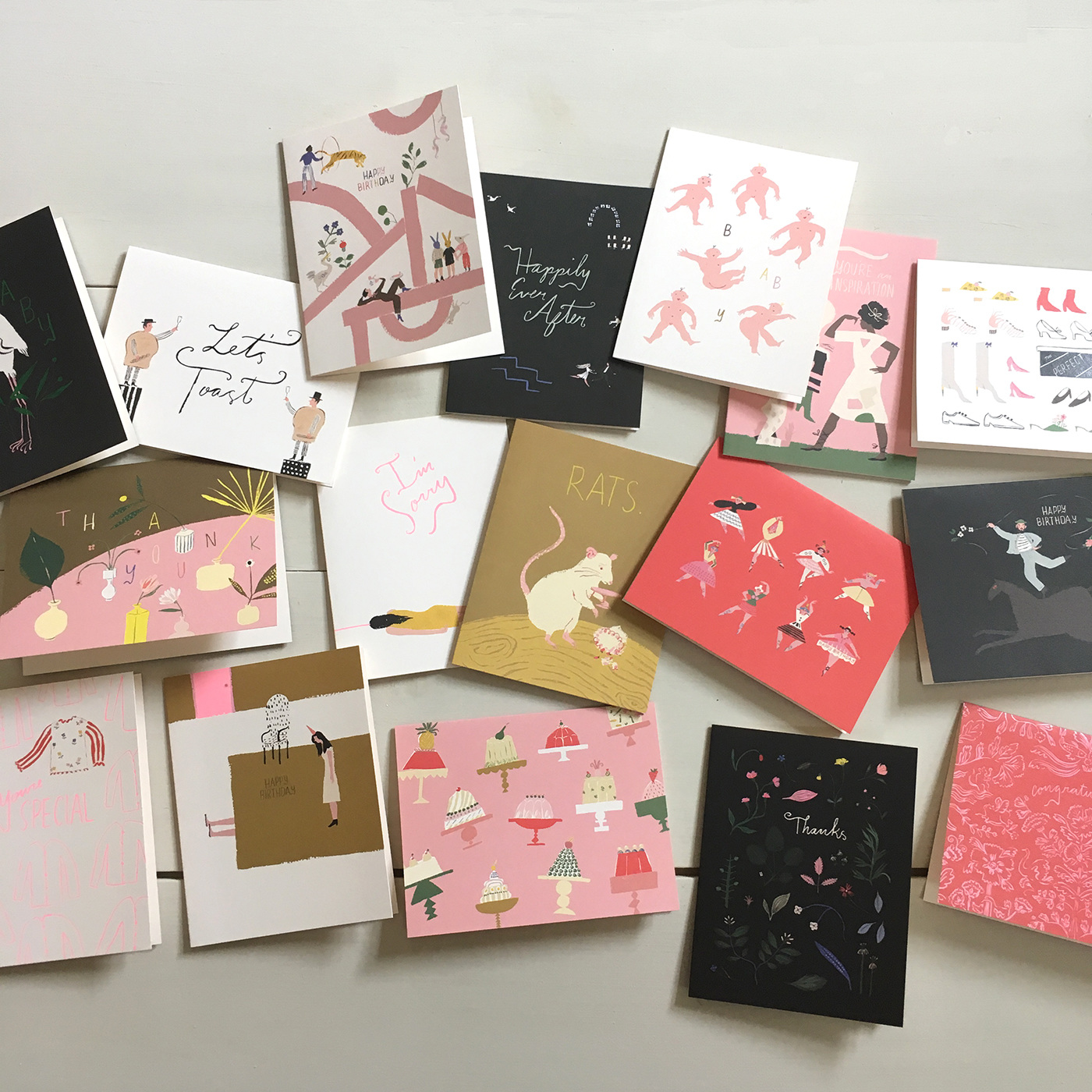 Red Cap Cards Collection - Emily Isabella