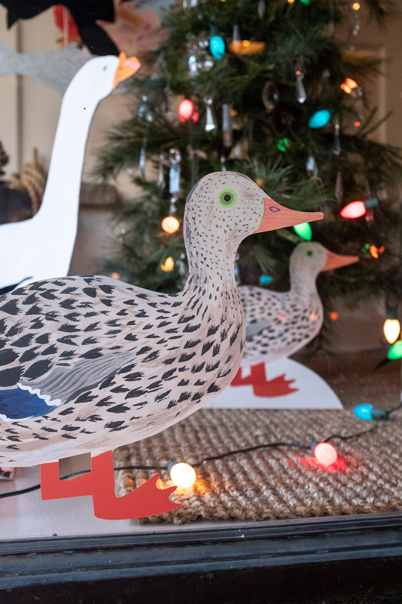 Clove & Creek Holiday Window Display 2023 - Emily Isabella