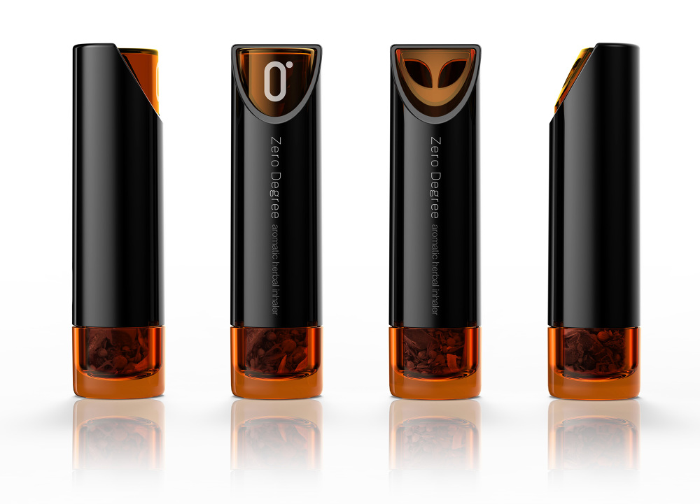 Zero Degree - Aromatic Herbal Inhaler - Sketch Design // Singapore, 3D ...