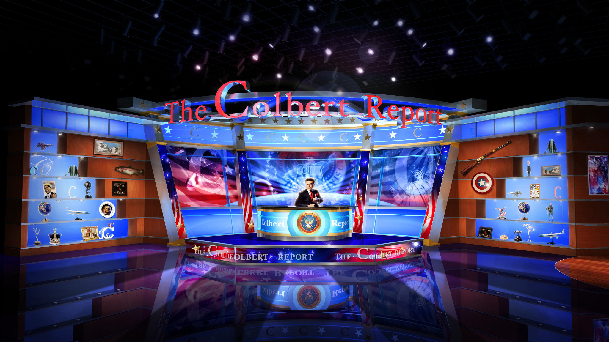 Design - Colbert Report ReDesign - FuriousFeng