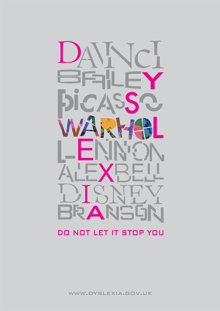 DYSLEXIA CAMPAIGN - anna starostina