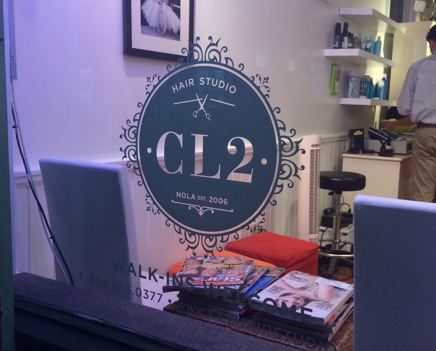 CL2 Hair Studio - Patrick Kelly | Graphic Designer | San Francisco, CA.