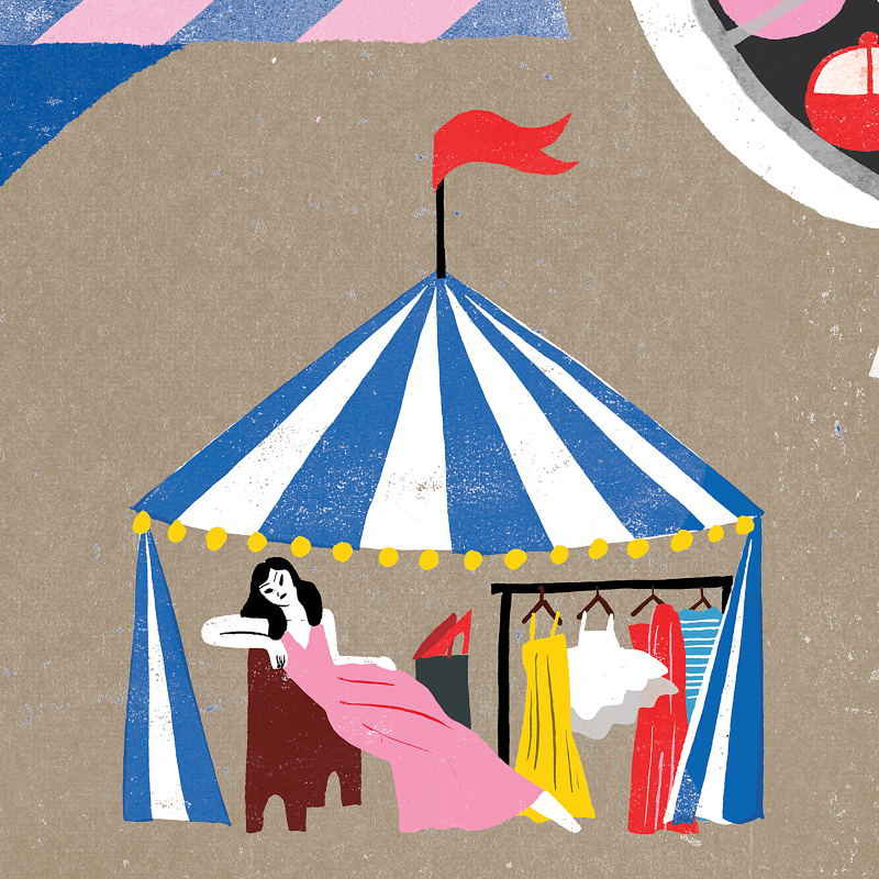 Carnival Map - Yeji draws Yeti