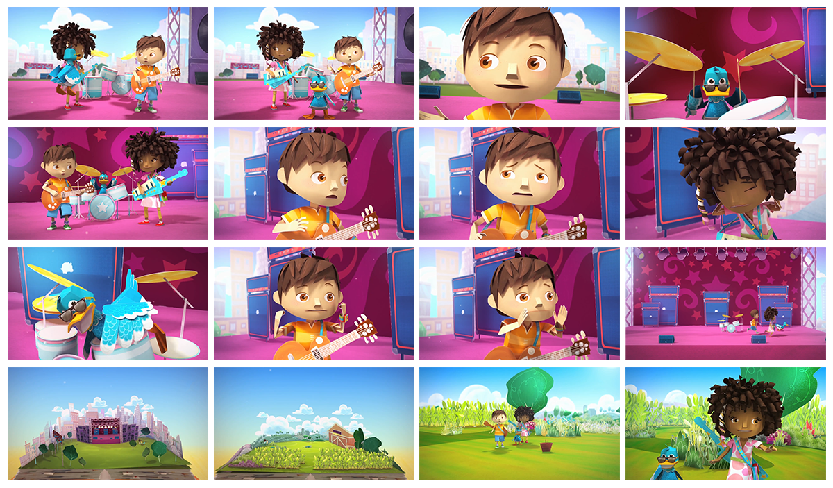 Zack & Quack - Storyboard - danielledim