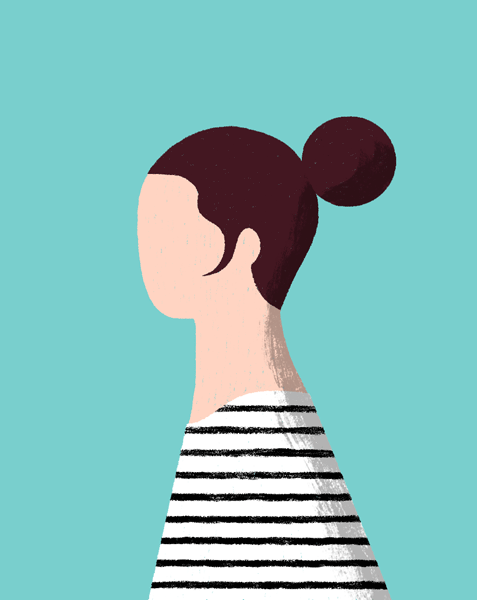 Bubblegum Face - David Avend Illustration