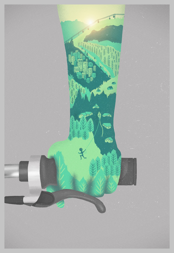 Projection - David Avend Illustration