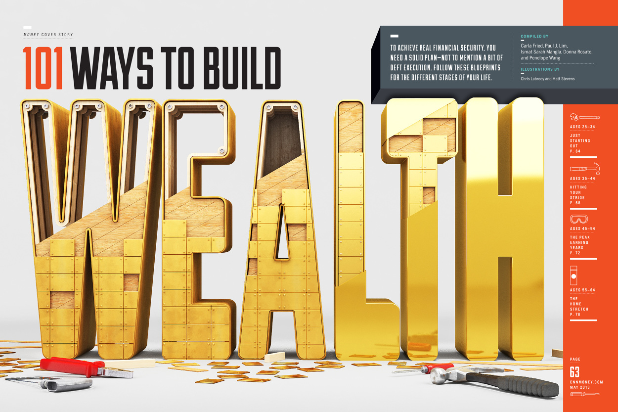 :: 101 Ways to Build Wealth - patty|alvarez|design