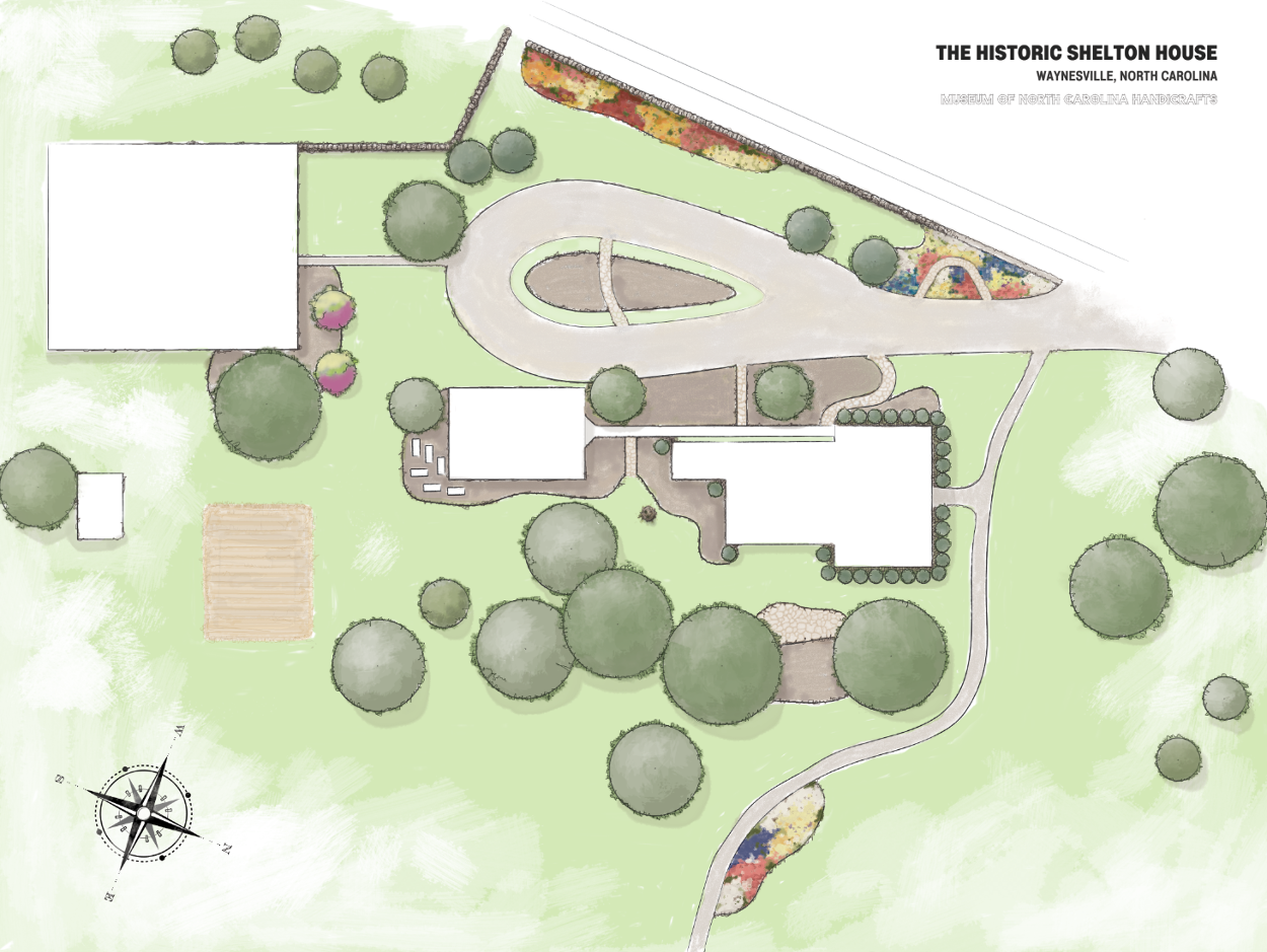 Shelton House Map - Josh Crawford Design