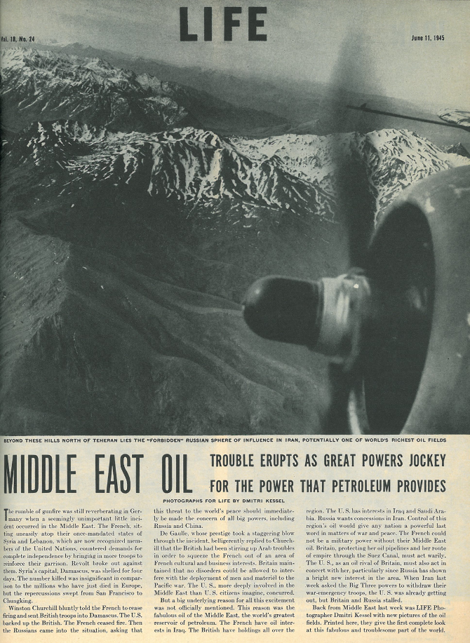 Post-War Iran in Life Magazine - Tehran Projects