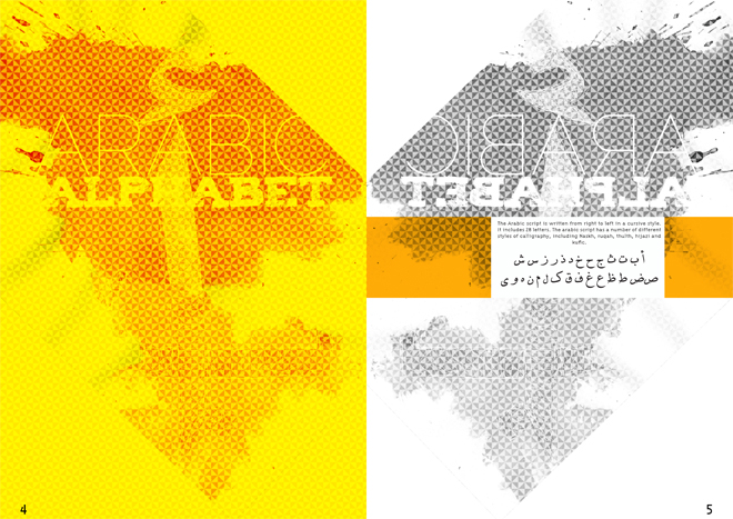 Arabic Typography Book - portfolio