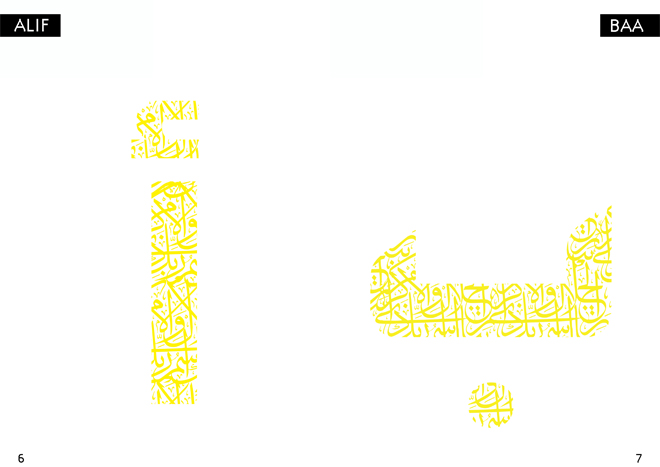 Arabic Typography Book - portfolio