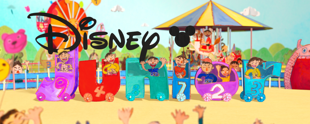 Disney Junior | MONTHLY IDENTS - APRIL - Jim Hsu Design