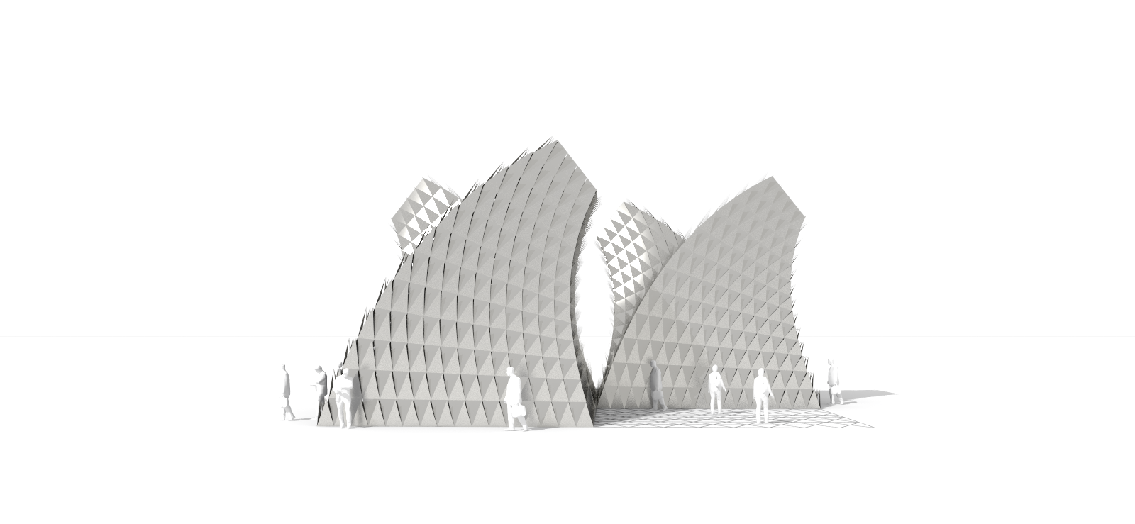 Bend Pavilion - Axon-Architecture