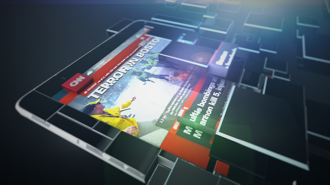 CNN App and Web Rebrand Campaign - Sean Garfinkel