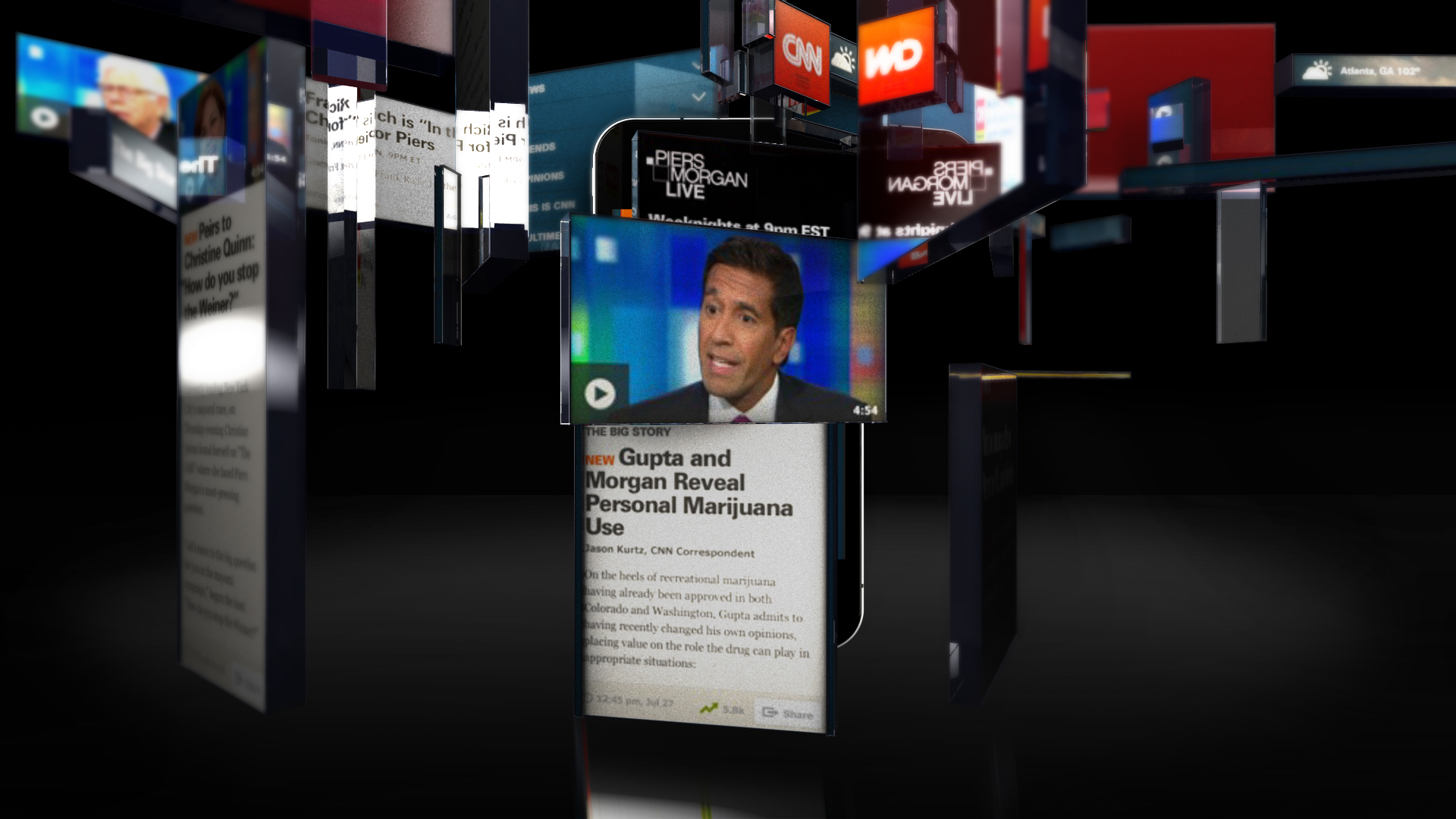 CNN App and Web Rebrand Campaign - Sean Garfinkel