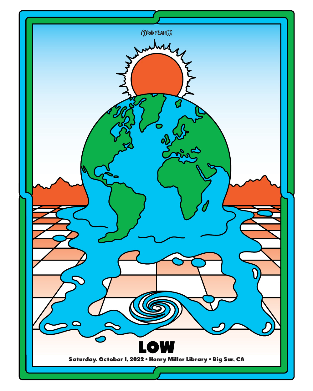 Low Gig Poster - Allison Filice