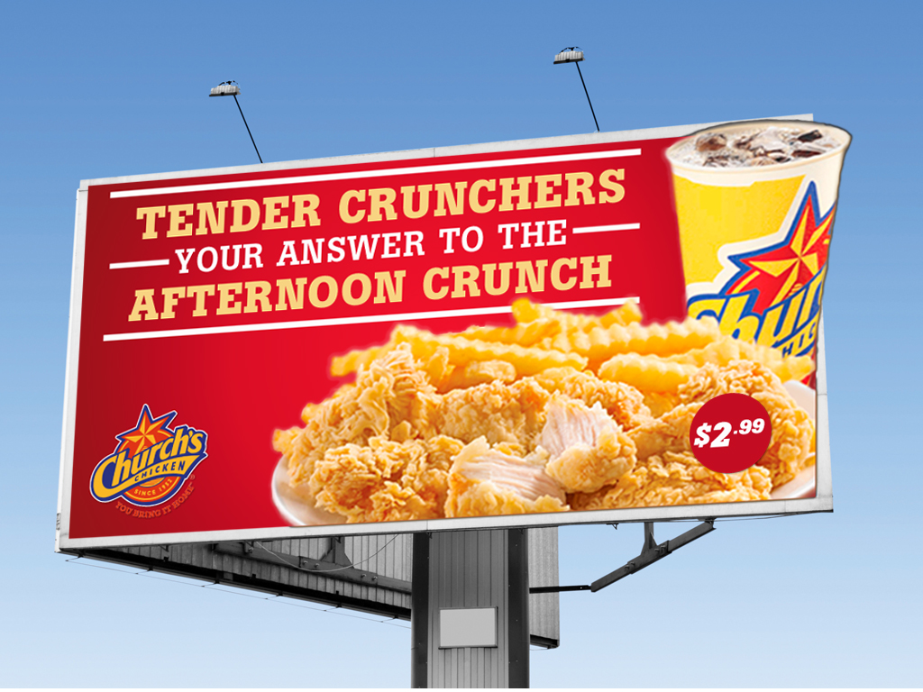 Church's Chicken // Integrated - Caitlin Dixon